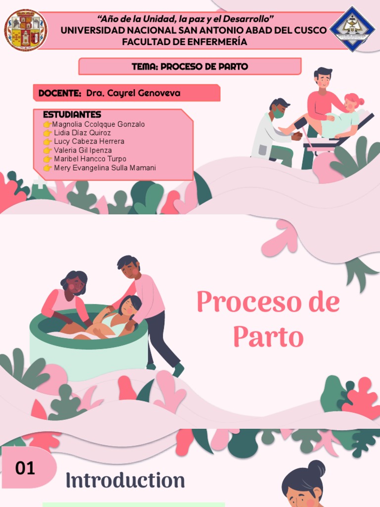 Proceso de Parto | PDF | Parto | El embarazo