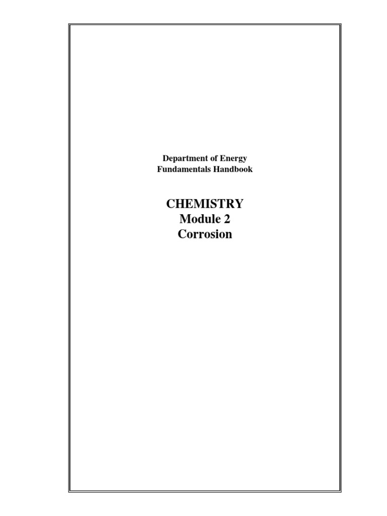 Corrosion Fundamentals Handbook | PDF | Corrosion | Redox