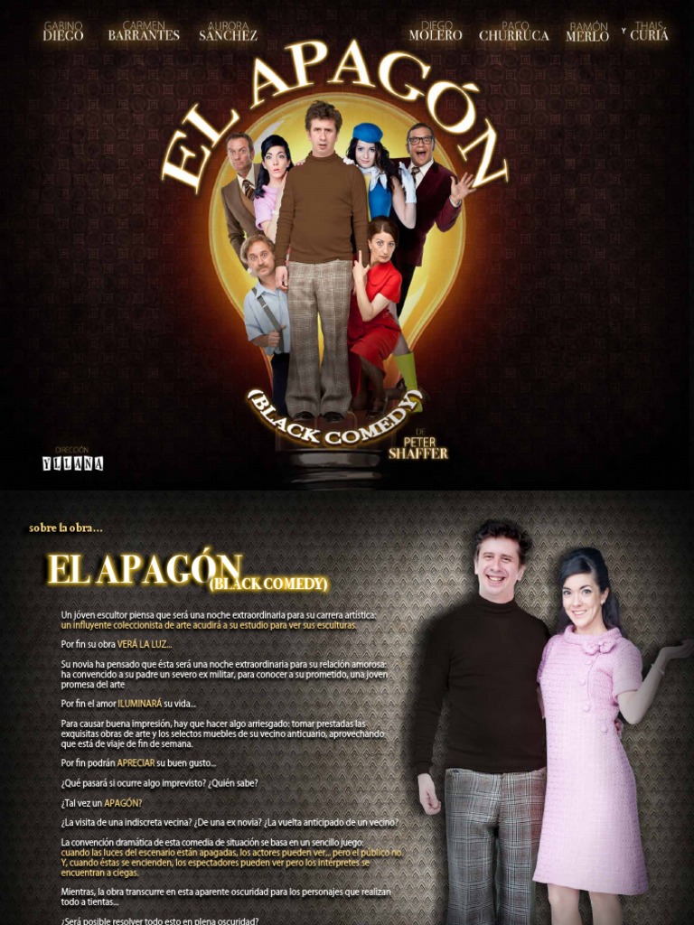 El Apagón: Comedia en la Oscuridad | PDF | Arte