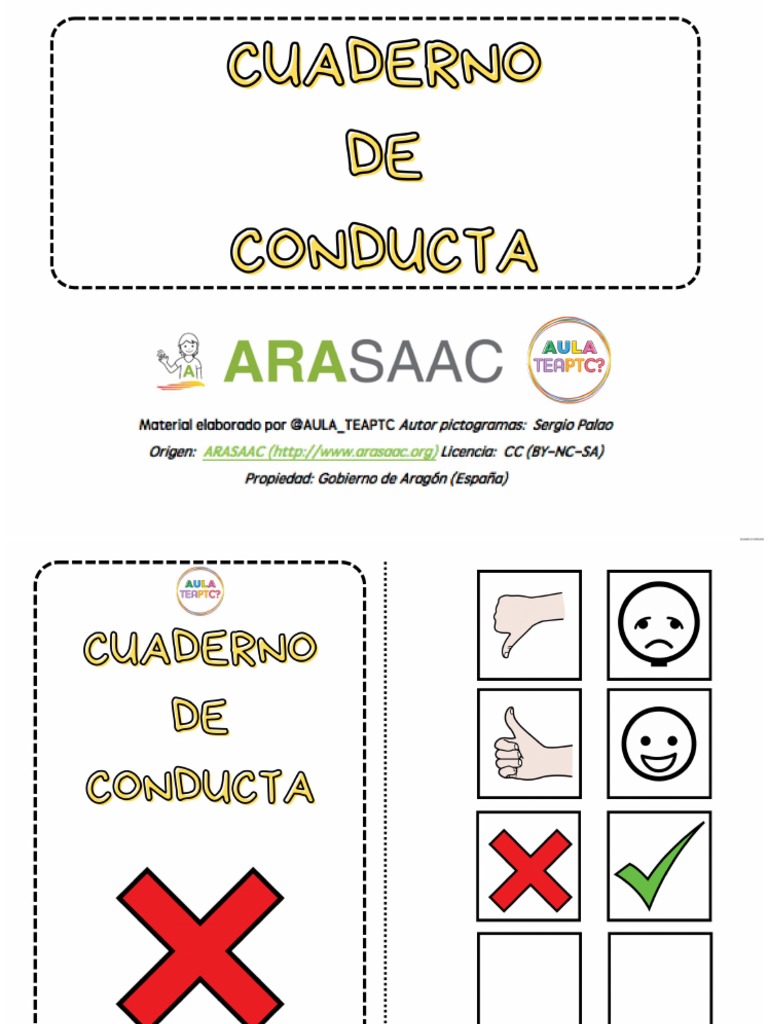 Cuaderno Conducta | PDF