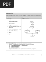 60 Ejercicios de Algoritmo | PDF | Archivo de computadora | Algoritmos