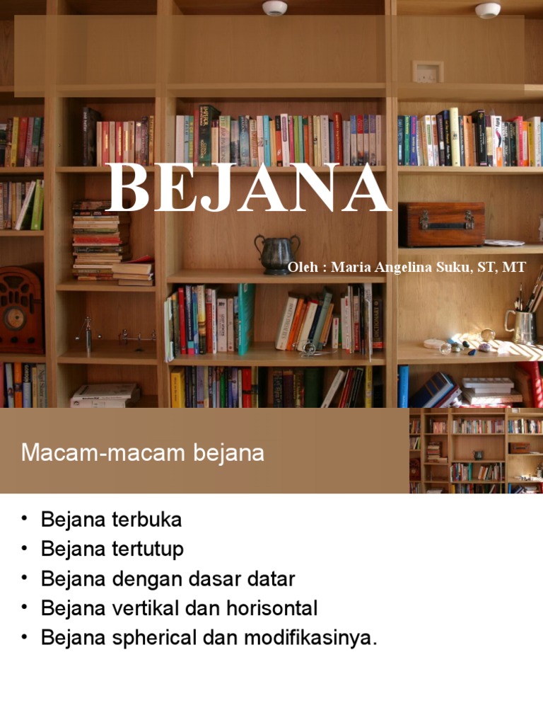 Panduan Lengkap Bejana: Jenis dan Desain | PDF