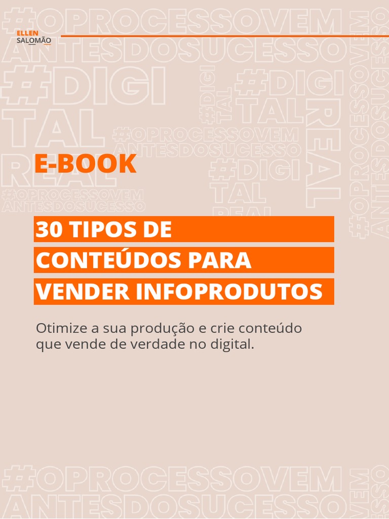 E Book+ +30+Tipo+de+Conteu Dos+ +Ellen+Saloma o | PDF | Segmentação de ...