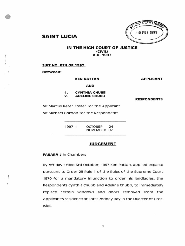 Edwick Case | PDF | Lease | Eviction