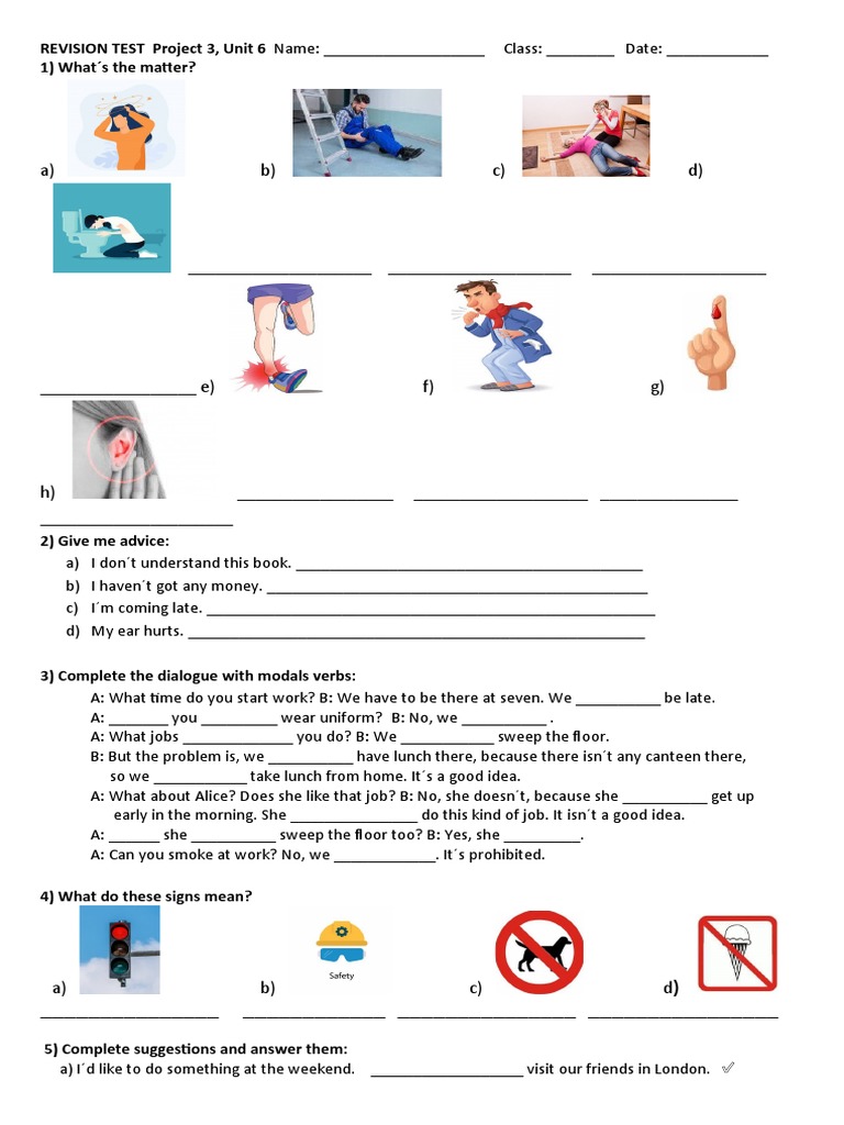 Revision Unit 6, Project 3 | PDF