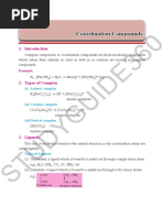 Coordination Compounds Class 12 Notes | PDF | Coordination Complex ...