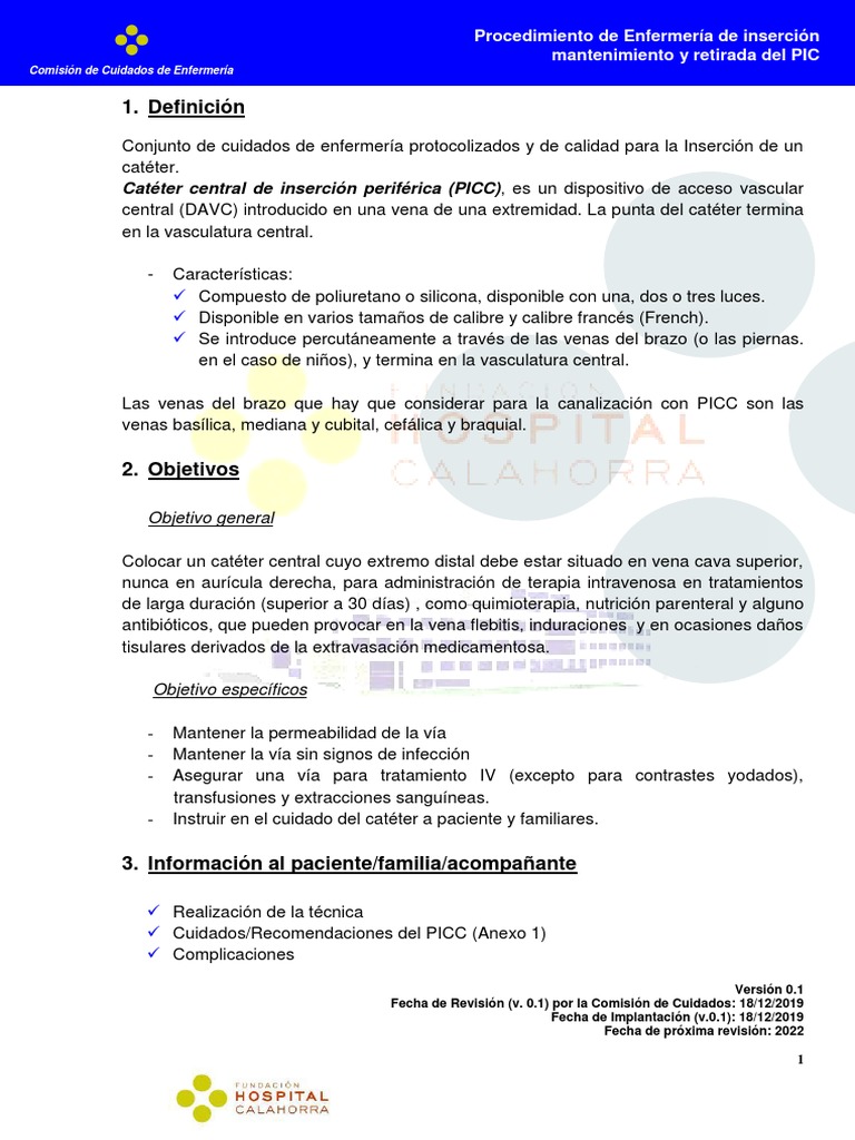 p035 P.E.colocación PIC | PDF | Medicina CLINICA | Especialidades Medicas