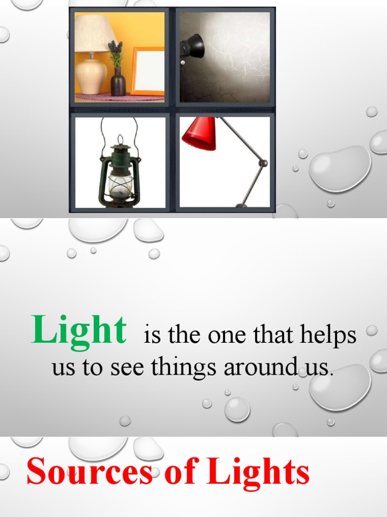 Understanding Light for Grade 3 | PDF