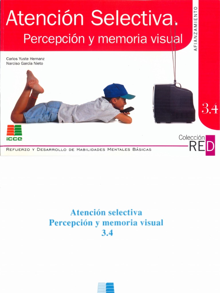 Atencion Selectiva Percepcion y Memoria Visual 3,4 | PDF