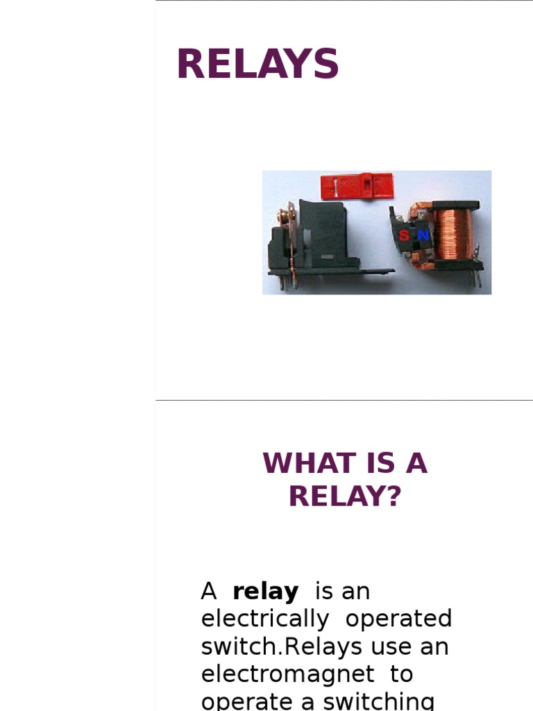 Relays: Click To Edit Master Subtitle Style | PDF | Relay ...