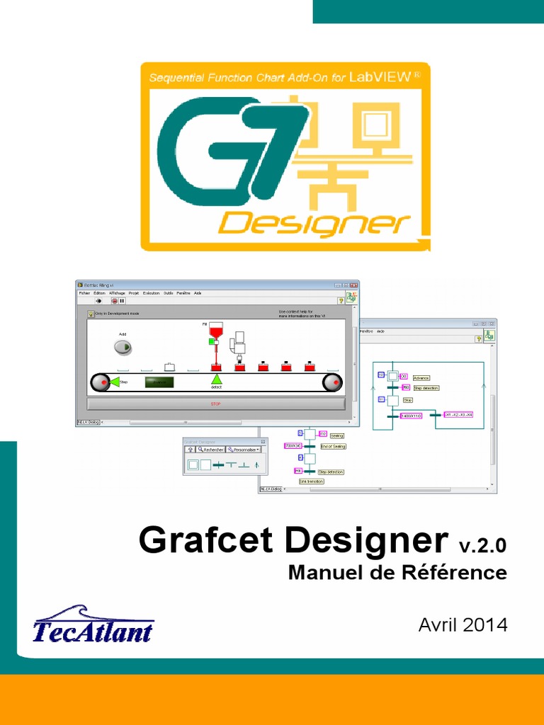 Grafcet Designer v20 | PDF | Application | Logiciel