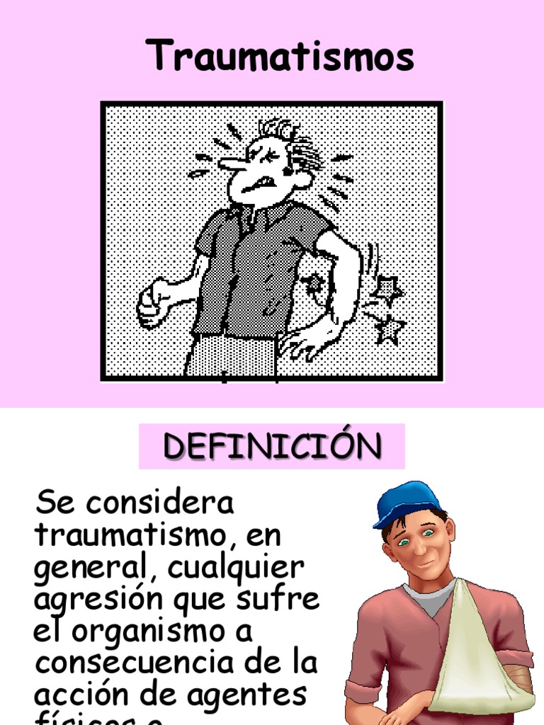 Traumatismos | PDF | Primeros auxilios | Causas de la muerte