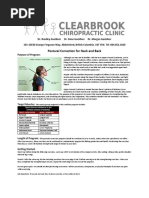 Occipital Neuralgia Exercise Plan | PDF