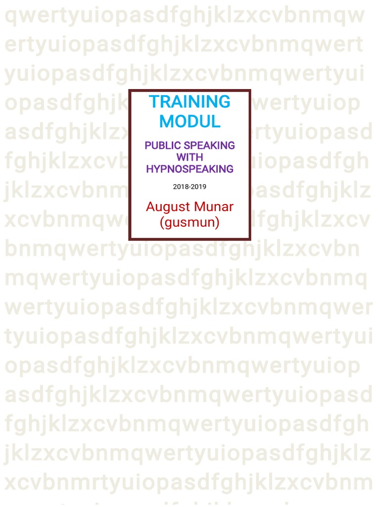 Training Modul | PDF