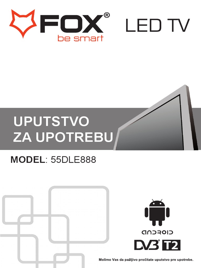 Fox Led TV 55dle888 | PDF