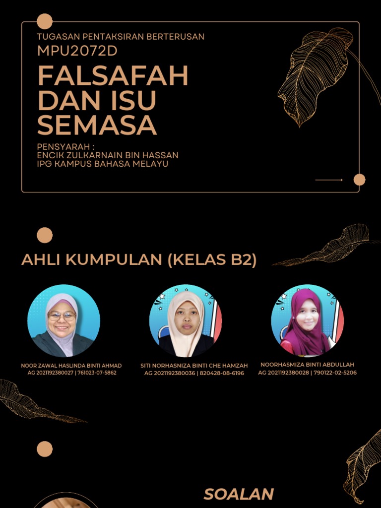 Falsafah Dan Isu Semasa | PDF