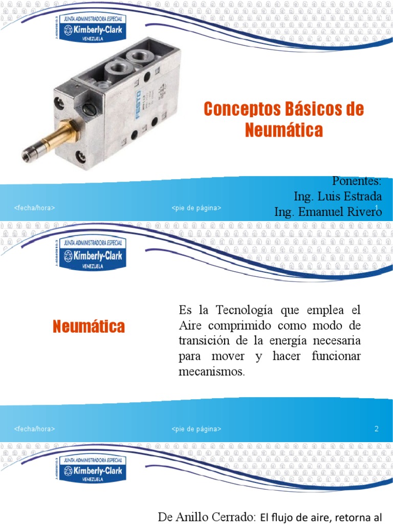 Neumatica Básica | PDF | Neumática | Gases