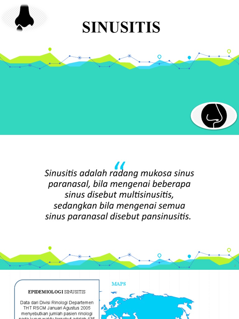Panduan Lengkap Sinusitis: Gejala, Diagnosis, dan Pengobatan | PDF