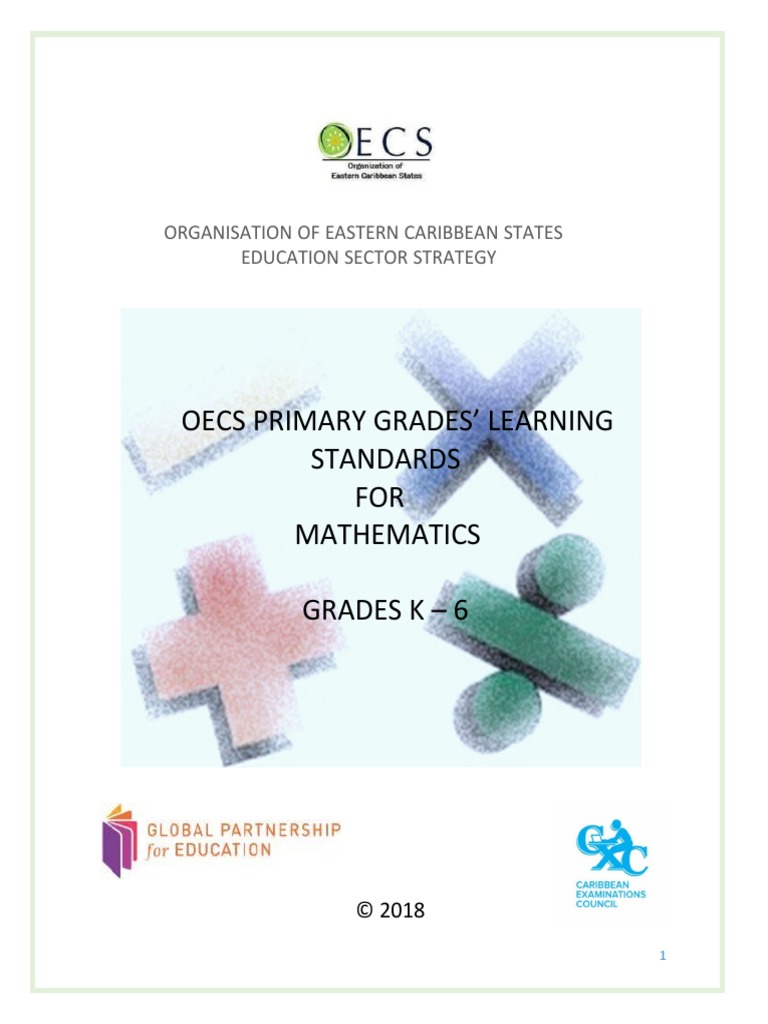 7 (F) - OECS Learning Standards Mathematics | PDF | Educational ...