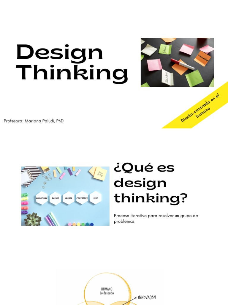 Design Thinking - 01 | PDF | Ciencia cognitiva | Conceptos psicologicos