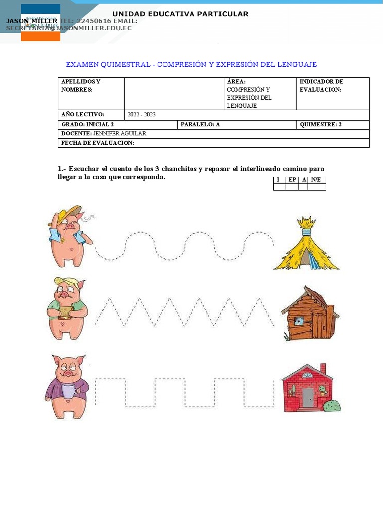 comprension y expresion del lenguaje | PDF