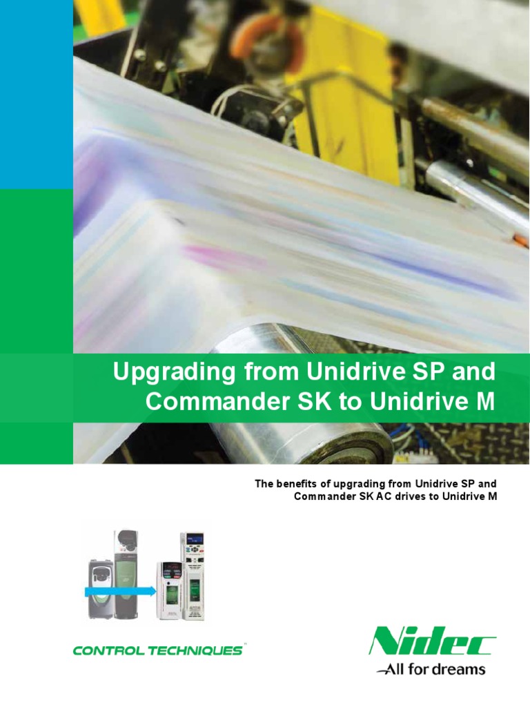 CT Commander SK To Unidrive M Migration | PDF | Programmable Logic Controller | Electric Motor