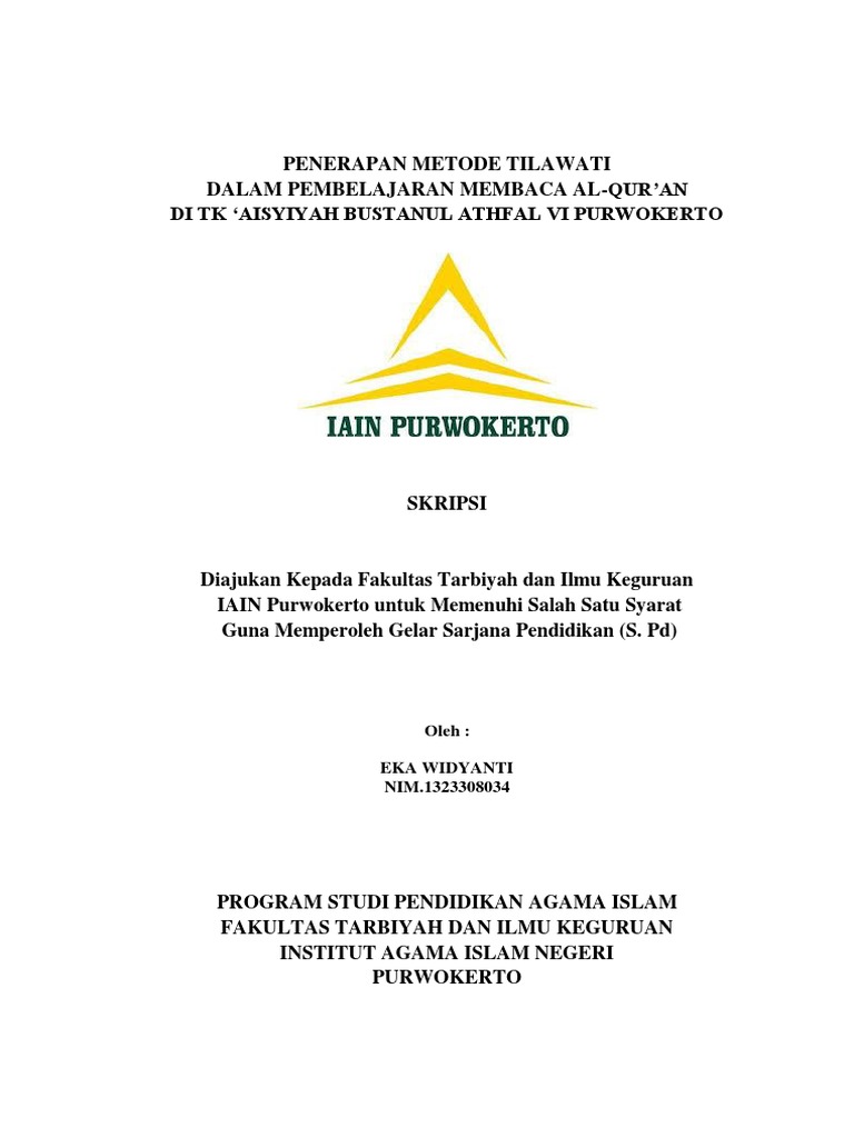 Cover Bab 1 Bab V Daftar Pustaka | PDF