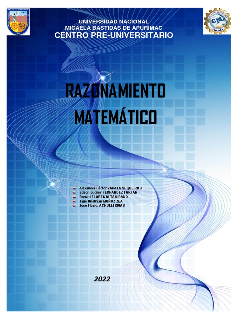 Razonamiento Matemático | PDF