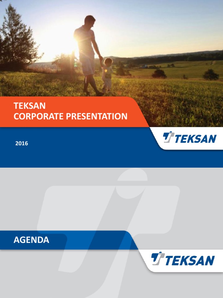 TEKSAN Corporate Presentation 2016 | PDF | Engines | Cogeneration