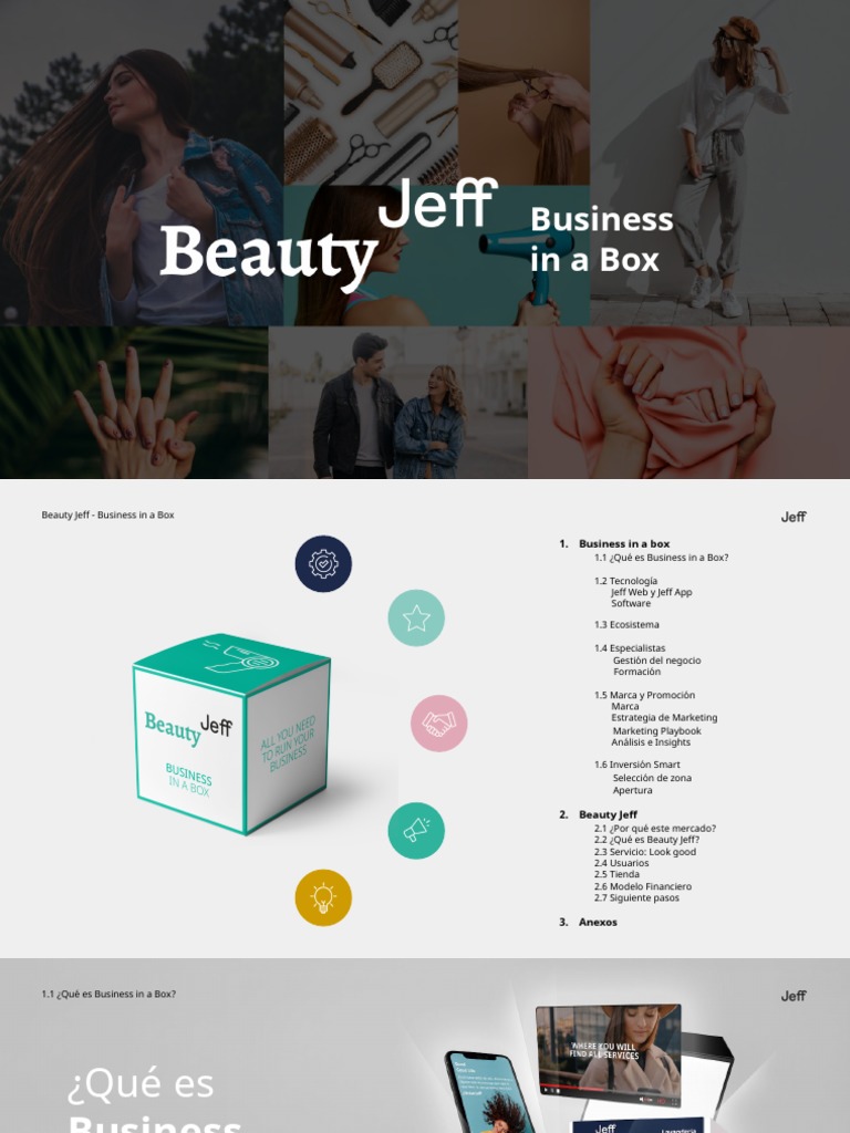 Dossier Beauty Jeff | PDF | Marketing | Marca