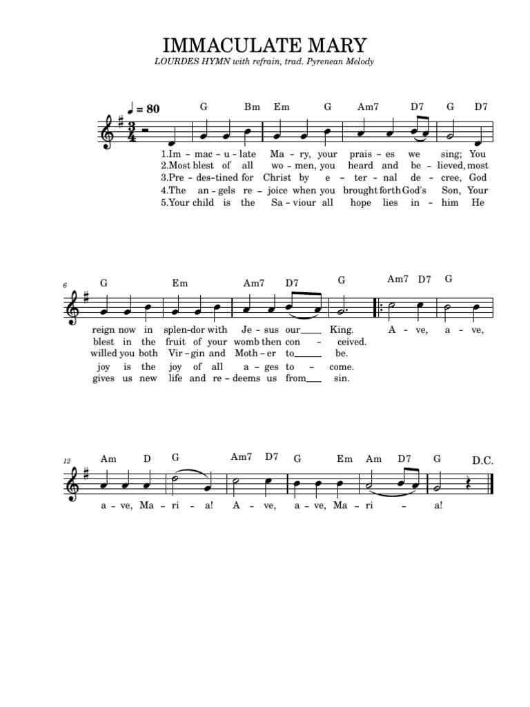 IMMACULATE MARY OLVP | PDF