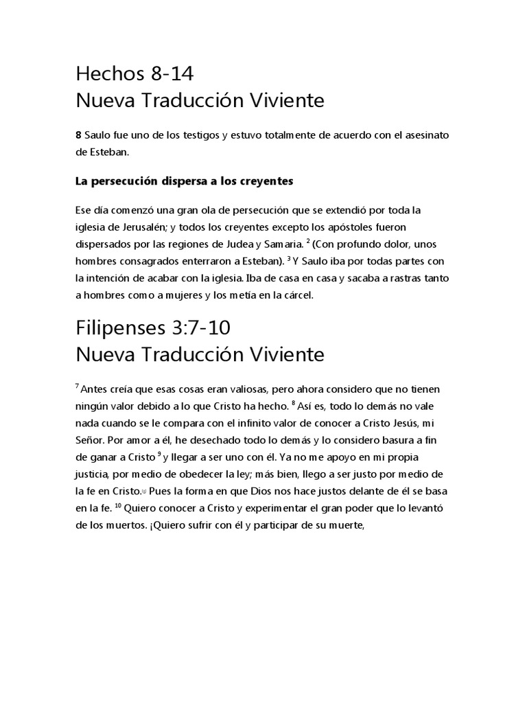 Hechos 8 | PDF | Jesús | Pablo el apóstol
