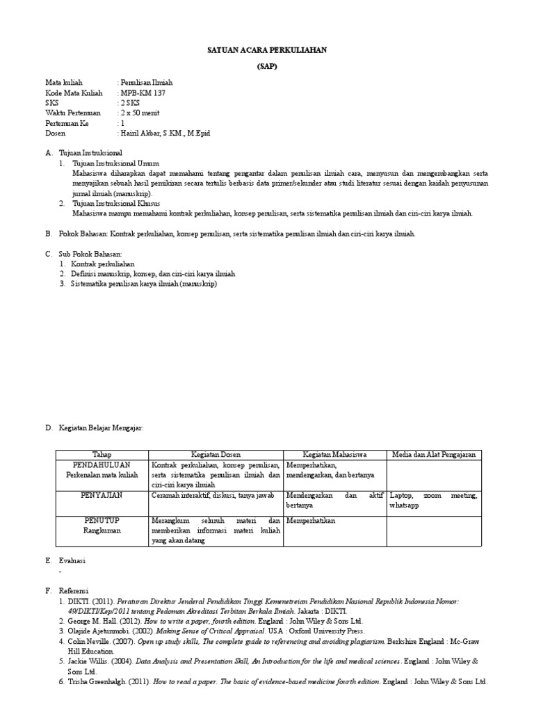 Panduan Penulisan Ilmiah | PDF | Karier & Perkembangan