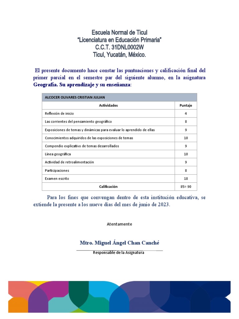 Analisis de Los Resultados Cony | PDF | Educación primaria | Teoría de la educación