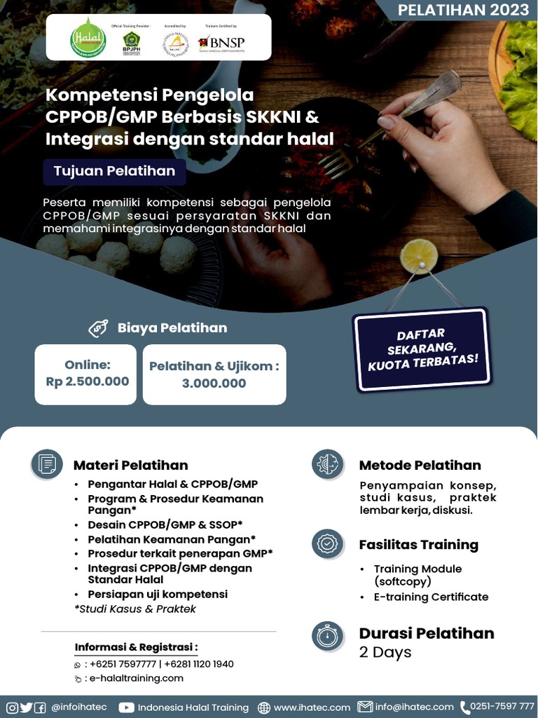 Teknik GMP CPPOB Flyer | PDF