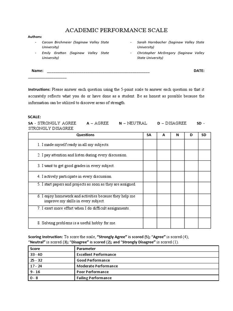 Research Instrument | PDF | Psychology | Cognition