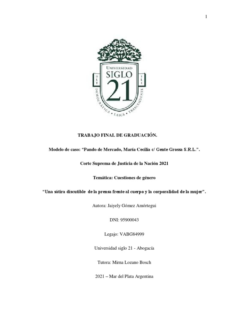 TFG - GOMEZ AMORTEGUI, JAIYELY | PDF | La violencia contra las mujeres ...