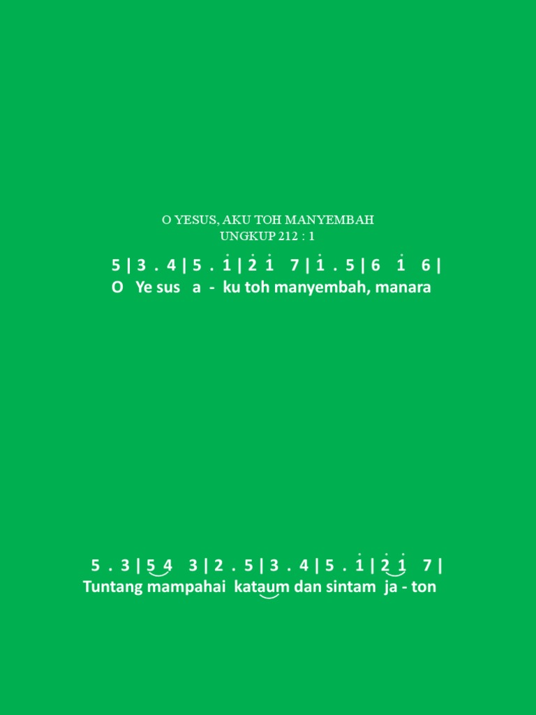 Nyanyin Ungkup 212 Bait 1-2 (Greenscreen) | PDF