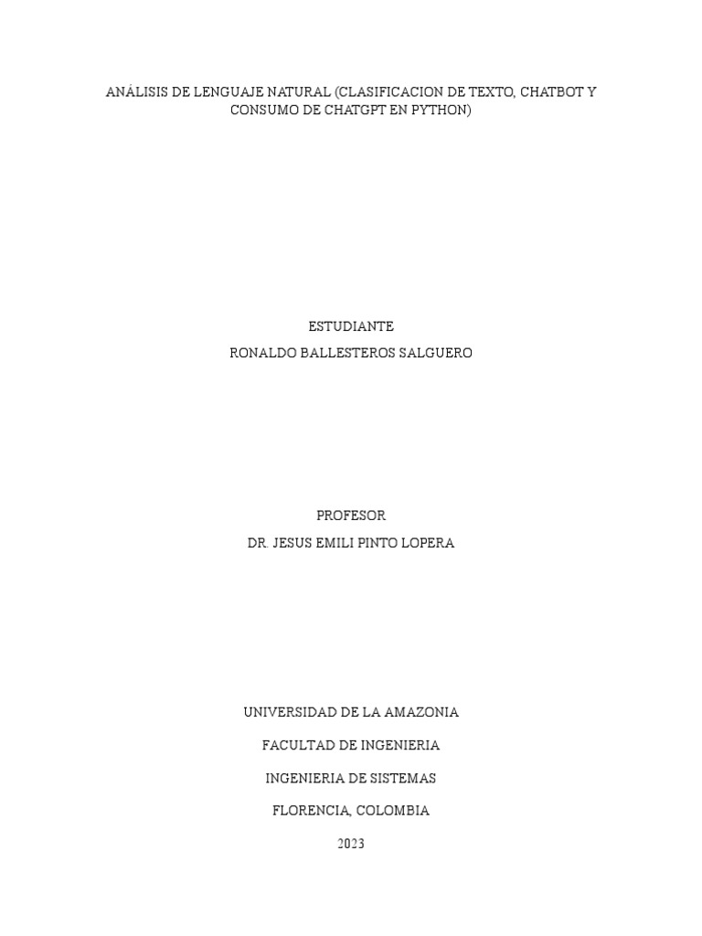 Tercer Informe | PDF | Python (lenguaje de programación) | Lenguaje de programación