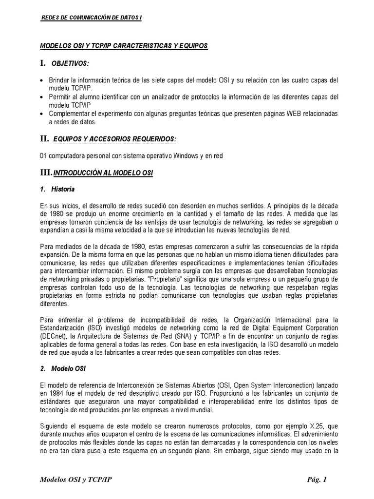 Lab 01 Art Soft Ethereal Rcd-I | PDF | Modelo osi | Red de computadoras