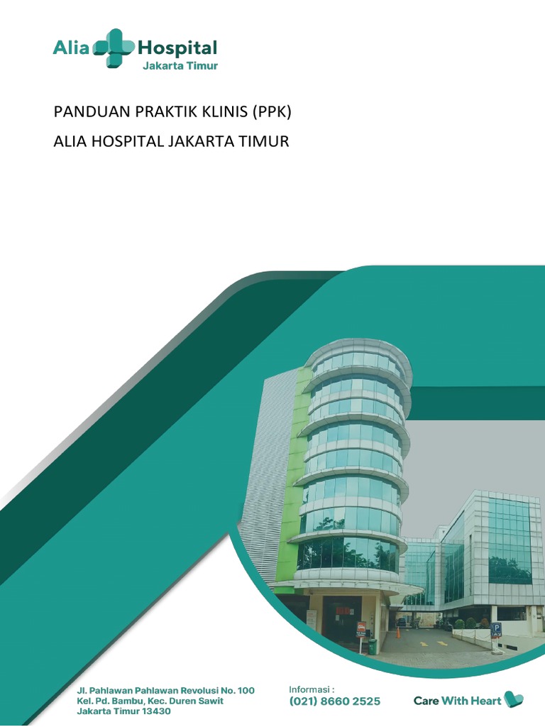Panduan Praktik Klinis Dan Clinical Pathway Alia Hospital 2023 (Fix) | PDF