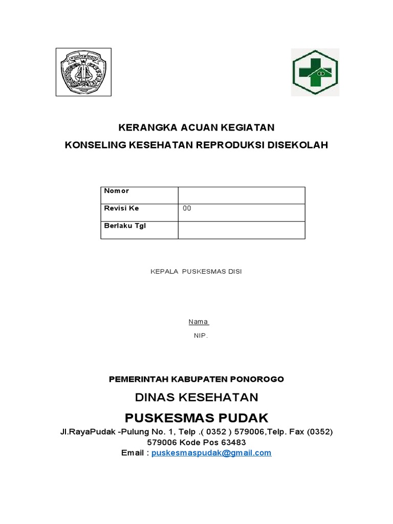 Kak Konseling Kesehatan Reproduksi | PDF | Pengembangan Diri