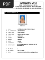 MBOT PROFESSIONAL CURRICULUM VITAE v1 (TS) | PDF