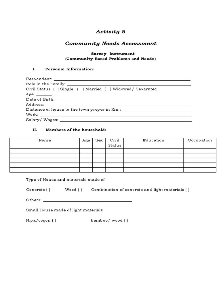 NSTP 2 Activity 5 | Download Free PDF | Literacy