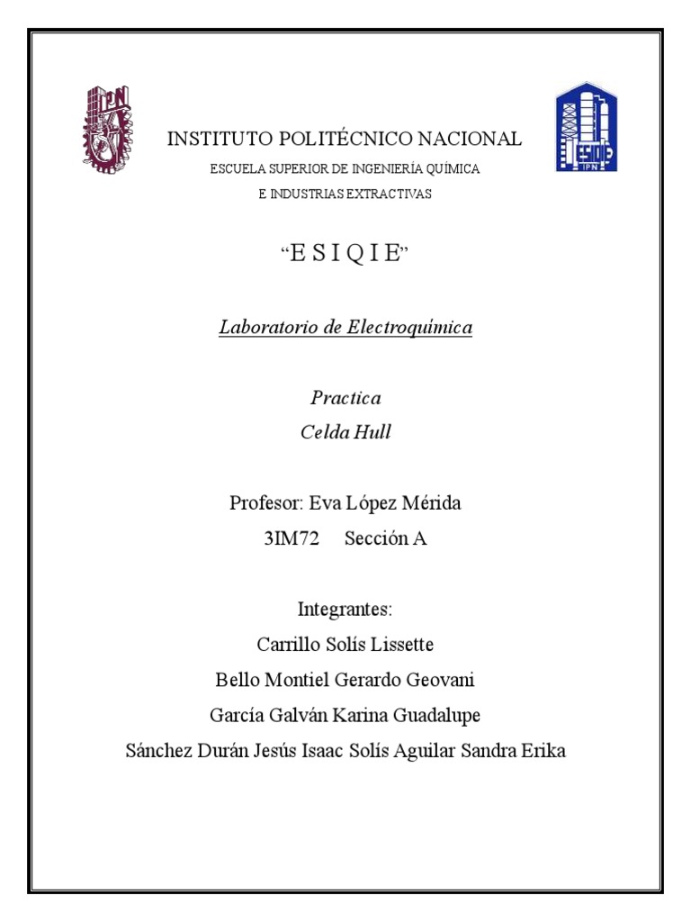 Celda Hull | PDF | Corrosión | Rieles