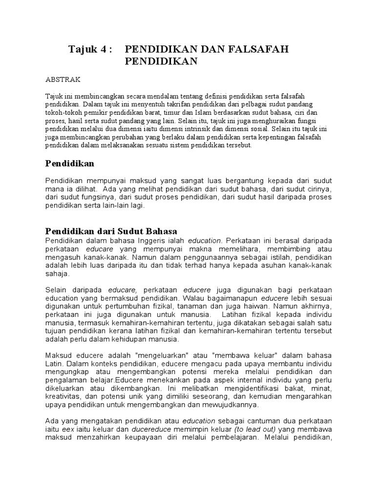 Tugasan Tajuk 4 | PDF