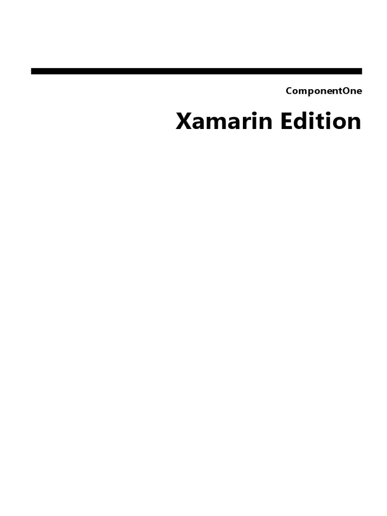 Dokumen - Tips Xamarin Edition Help Getting Started With Xamarin ... Dokumen - Tips Xamarin Edition Help Getting Started With Xamarin ...