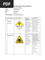 Simbol Bahaya Di Laboratorium | PDF