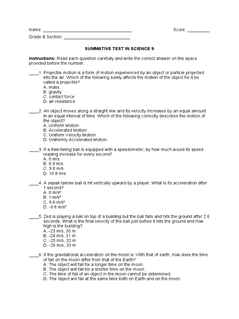 SCIENCE 9 4th Quarter | PDF | Force | Heat