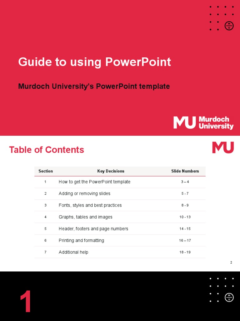 MU PPT Instructions - 250721 | PDF | Microsoft Power Point | Page Layout